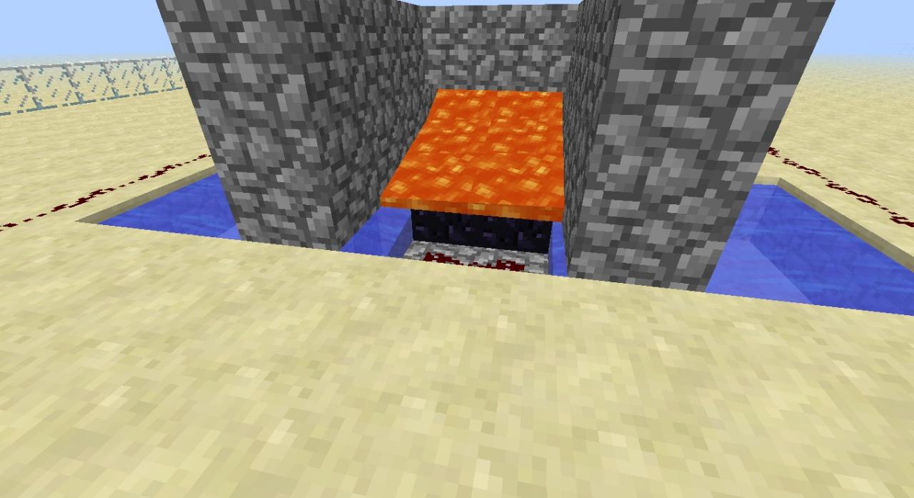 semi infinite obsidian generator starfighter contest entree Minecraft Map