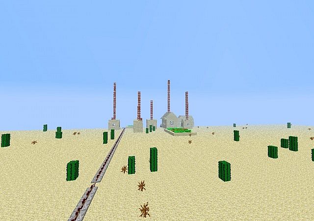 Atomic Bomb Testing Minecraft Map