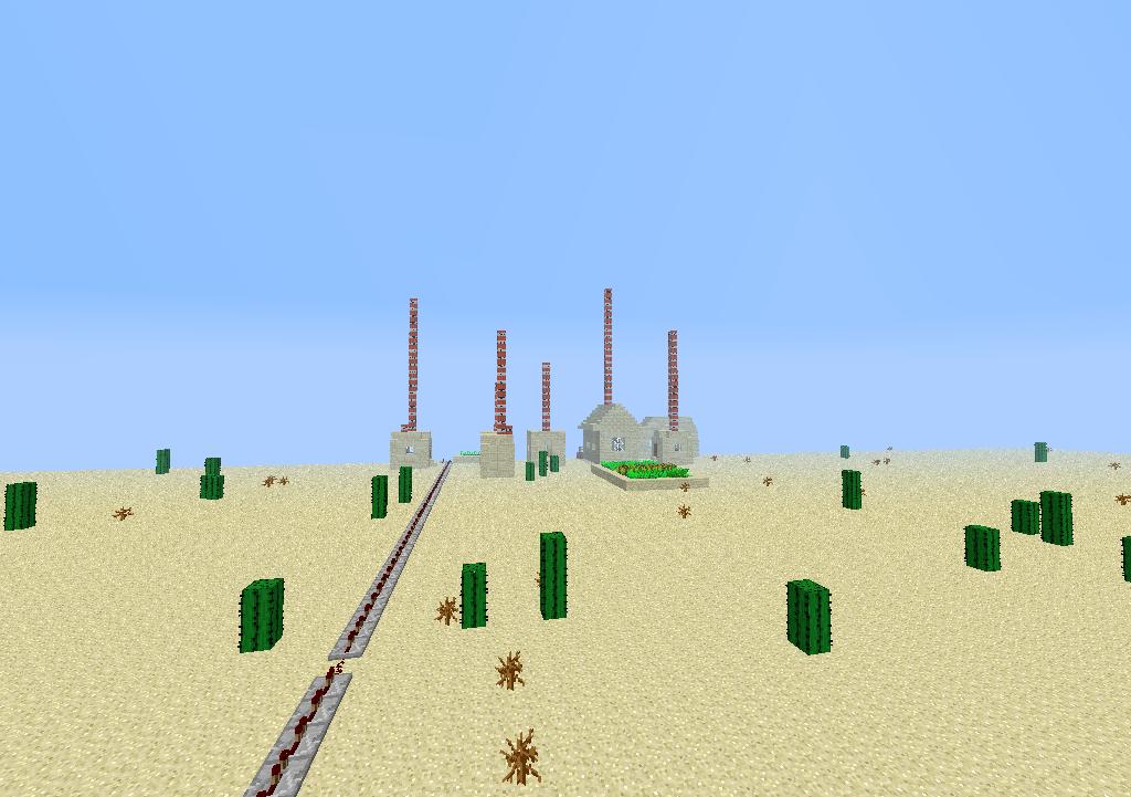 Atomic Bomb Testing Minecraft Map
