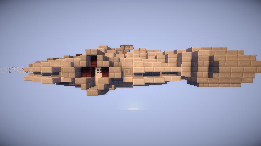 The Millennium Falcon Minecraft Map