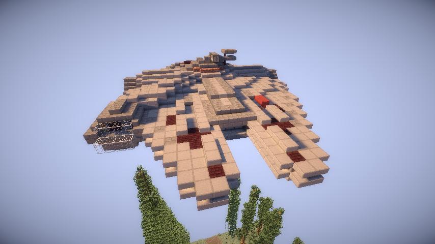 The Millennium Falcon Minecraft Map