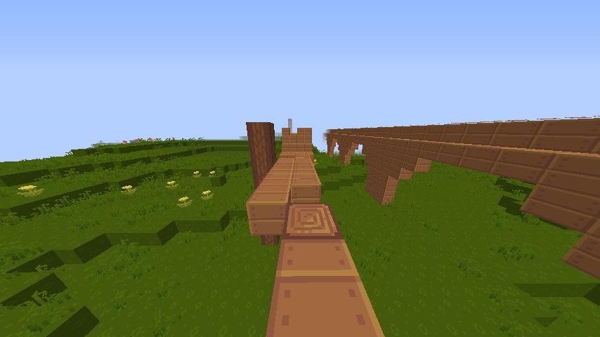 Trials Evolution Parkour Map Minecraft Map