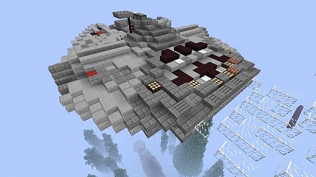 The Millennium Falcon Minecraft Map