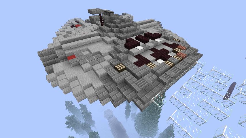The Millennium Falcon Minecraft Map