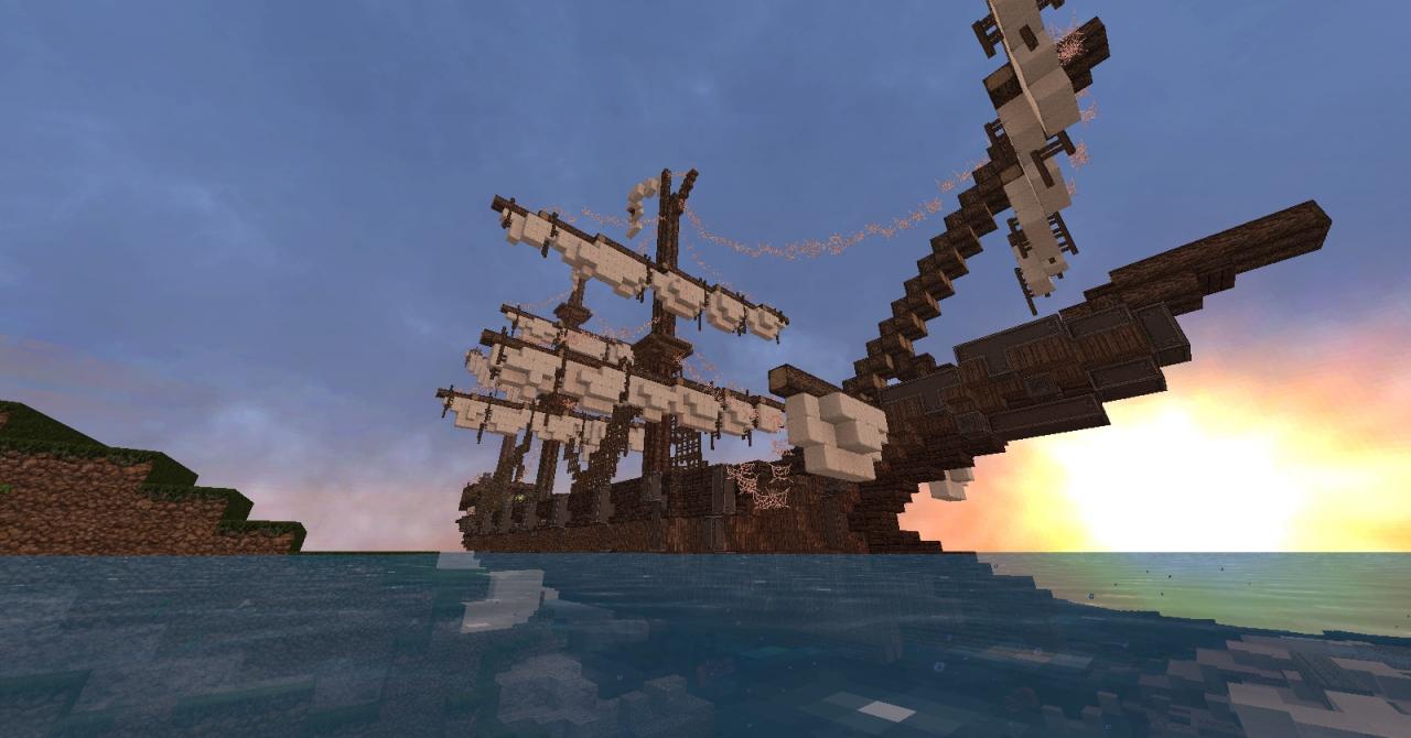 Ironclad Heavy Galleon Minecraft Map