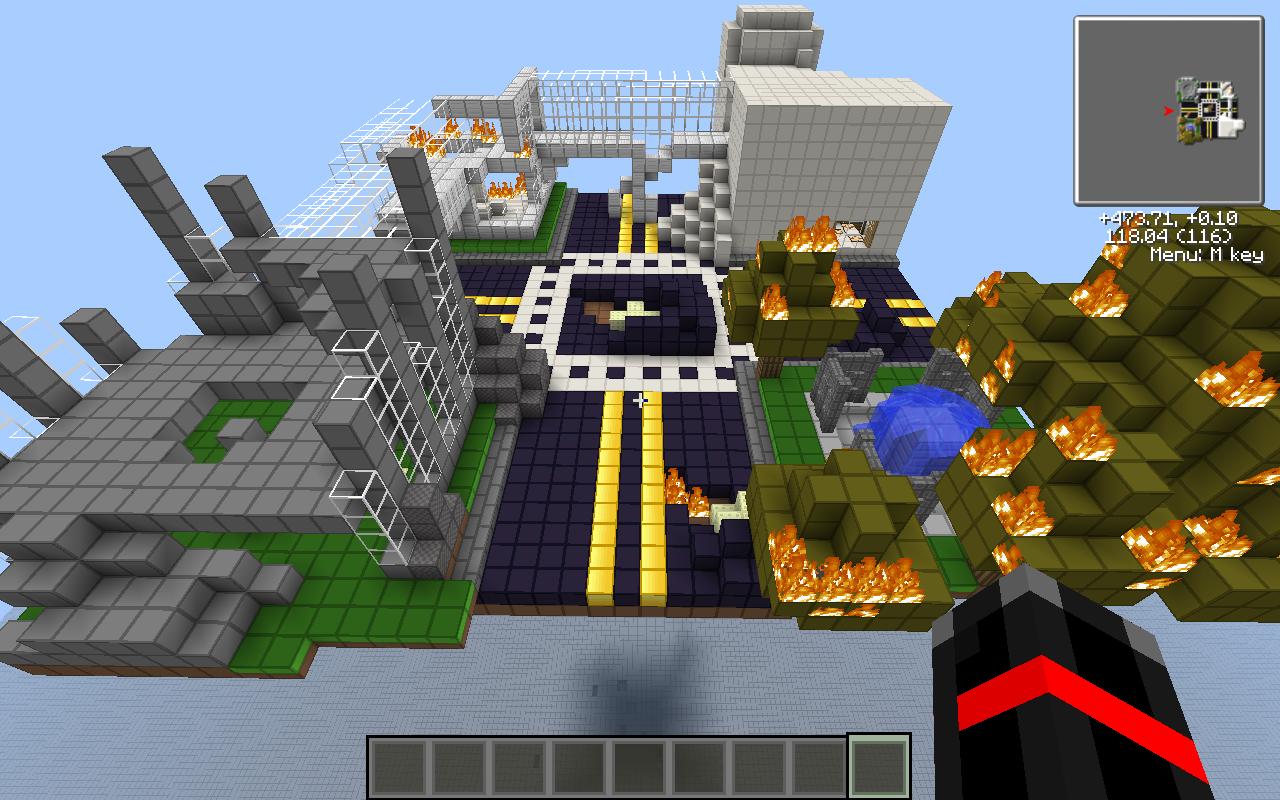 Super Craft Fighter! Minecraft Map