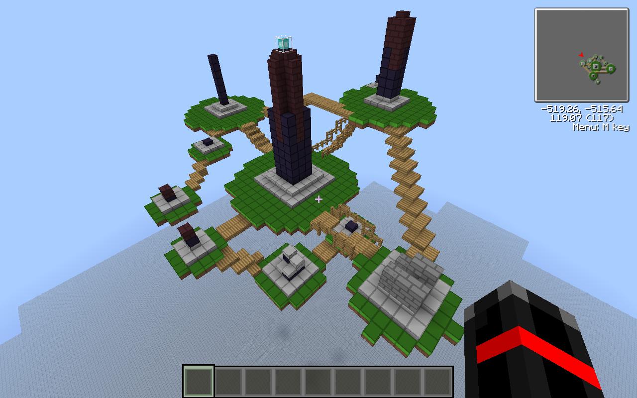 Super Craft Fighter! Minecraft Map