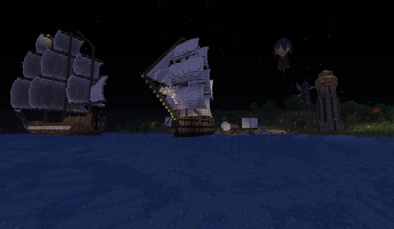 Old sea port Minecraft Map