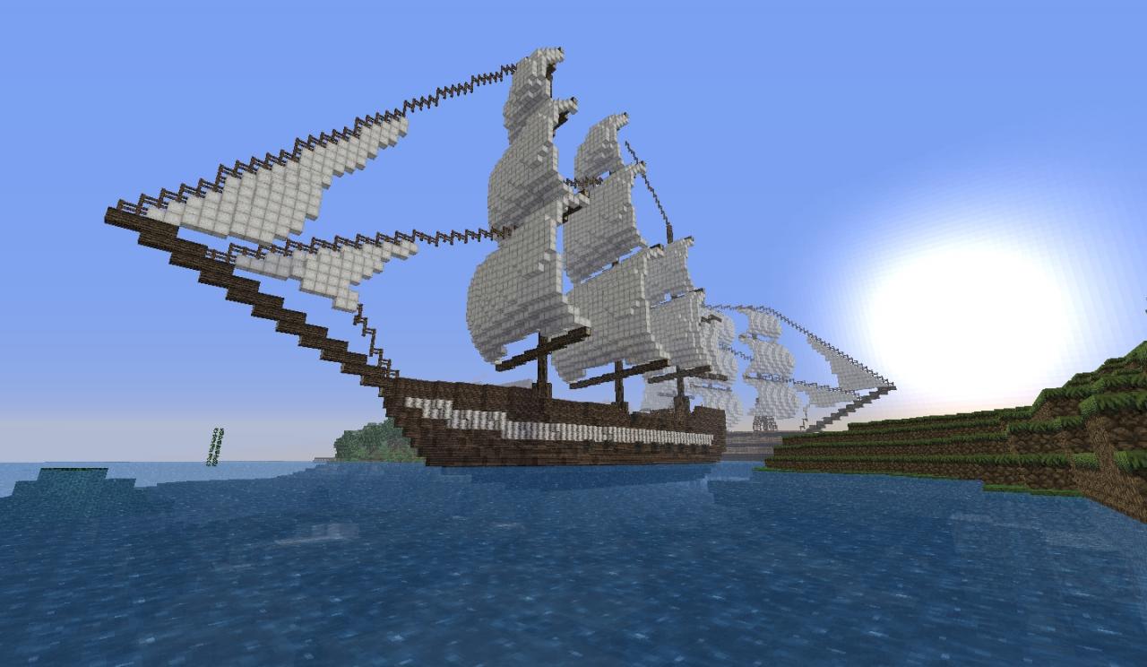 Old sea port Minecraft Map