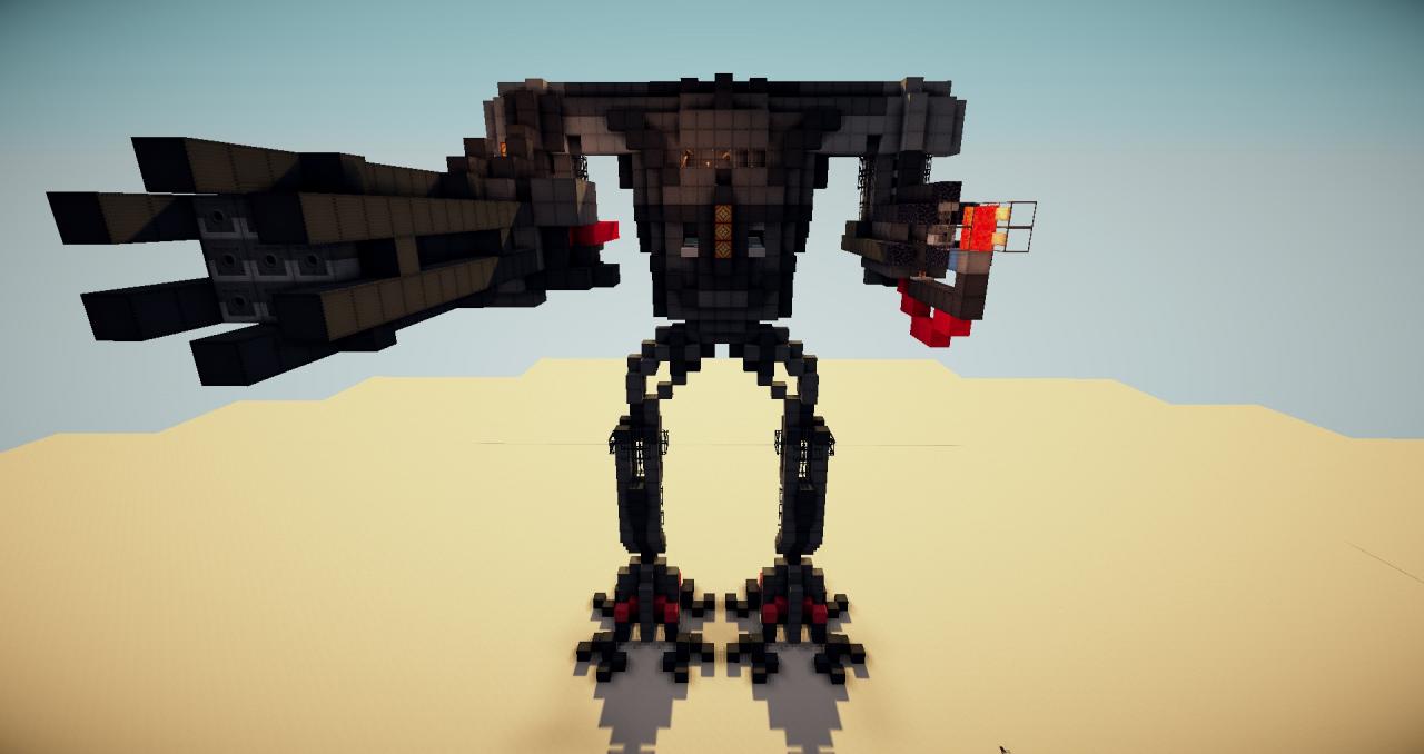 Mech By CreeperCreations V.1 Minecraft Map