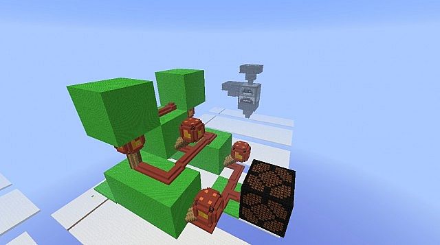 Megablocks: Furnace, Redstonetorch, Redstonelamp, Hopper Minecraft Map