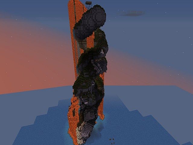 Survival Spiral Minecraft Map