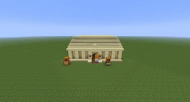 Sandstone Library Minecraft Map
