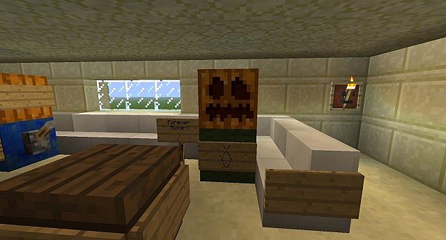 Sandstone Library Minecraft Map