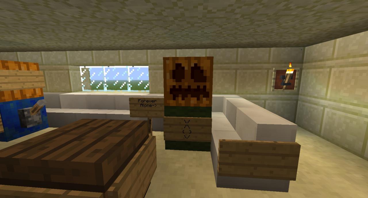 Sandstone Library Minecraft Map