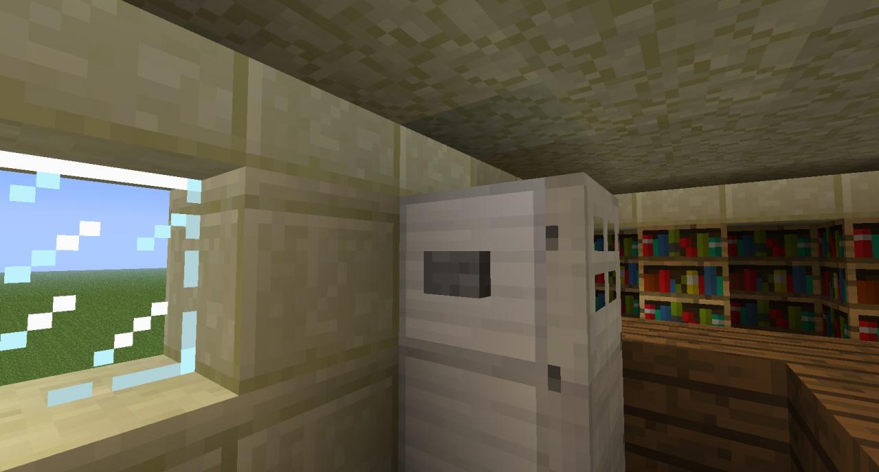 Sandstone Library Minecraft Map