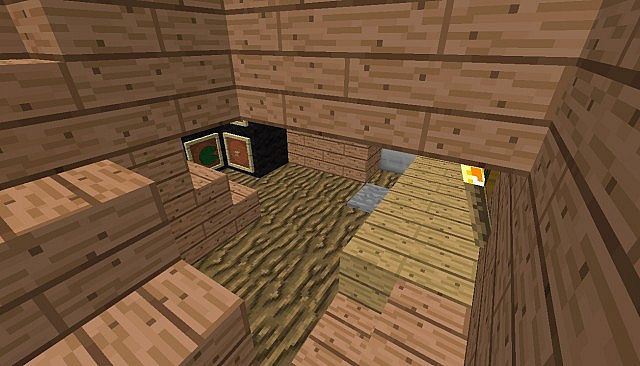 CJ house Minecraft Map