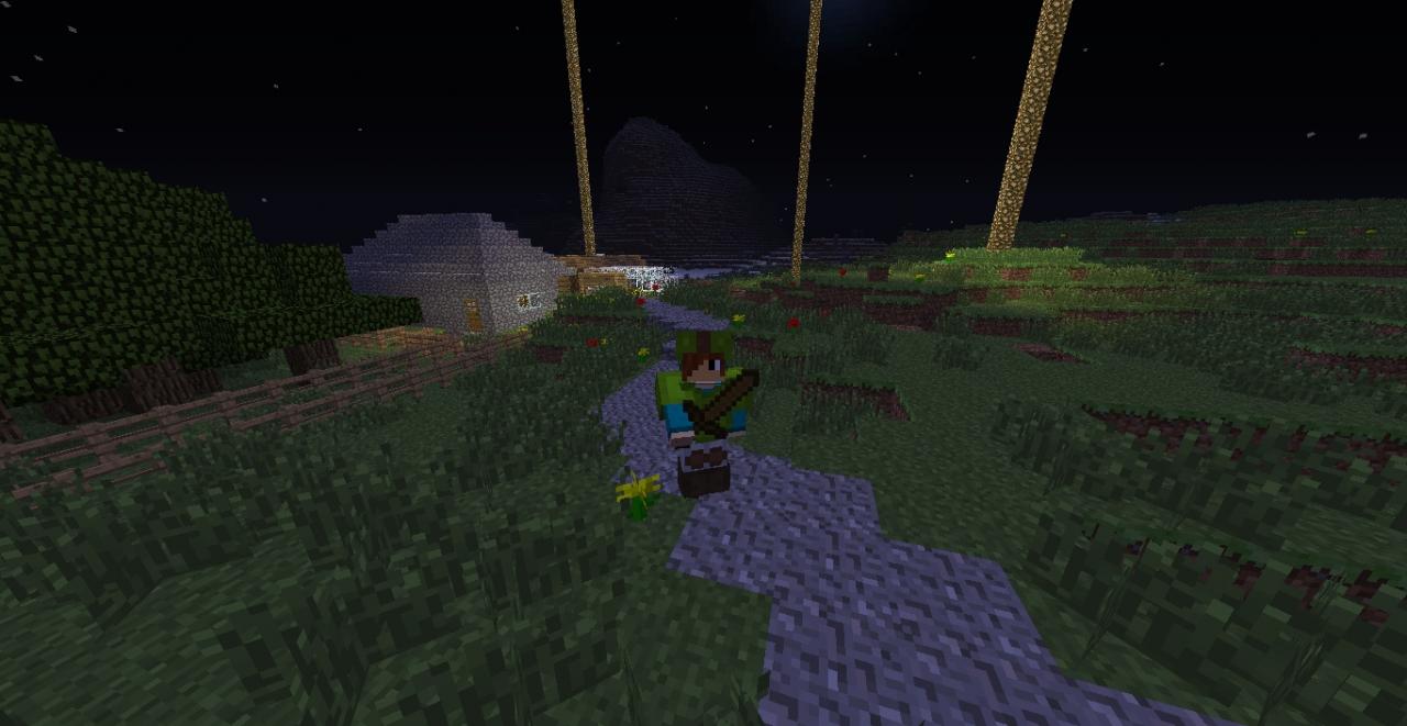 The Legend of zelda: Fallen hero Minecraft Map