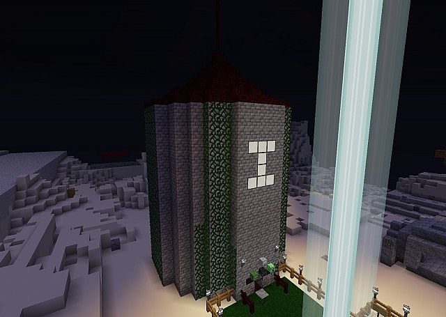 Simple Mob Grinder Tower Minecraft Map