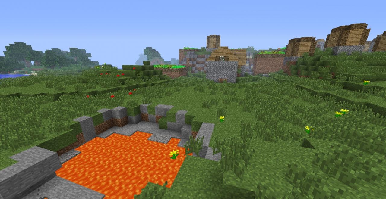 Funny Village Minecraft Map