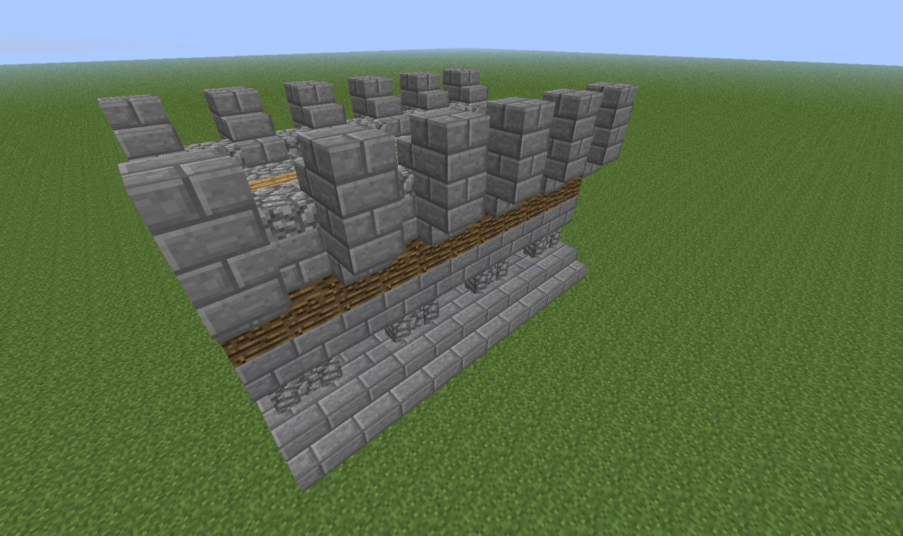 The Medieval Wall Minecraft Map