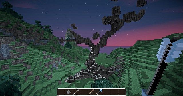 Organic Trees tutorial Minecraft Map