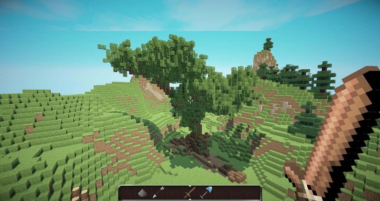Organic Trees tutorial Minecraft Map