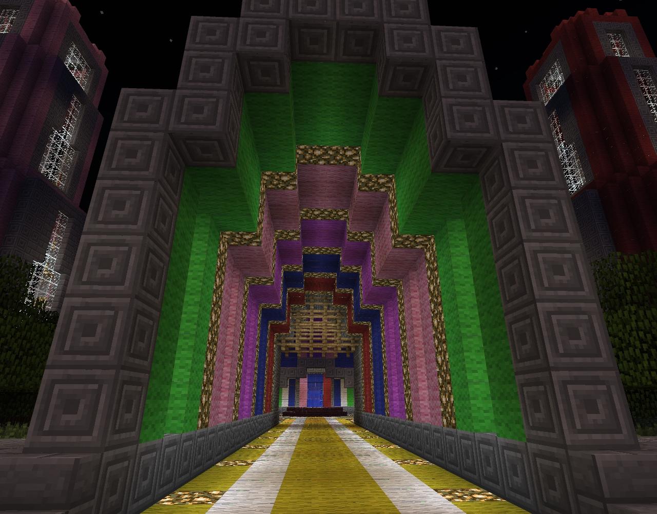 Temple of Techno Minecraft Map