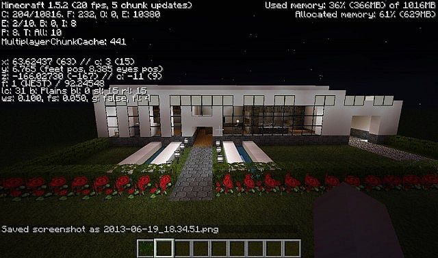 My house in real life Minecraft Map