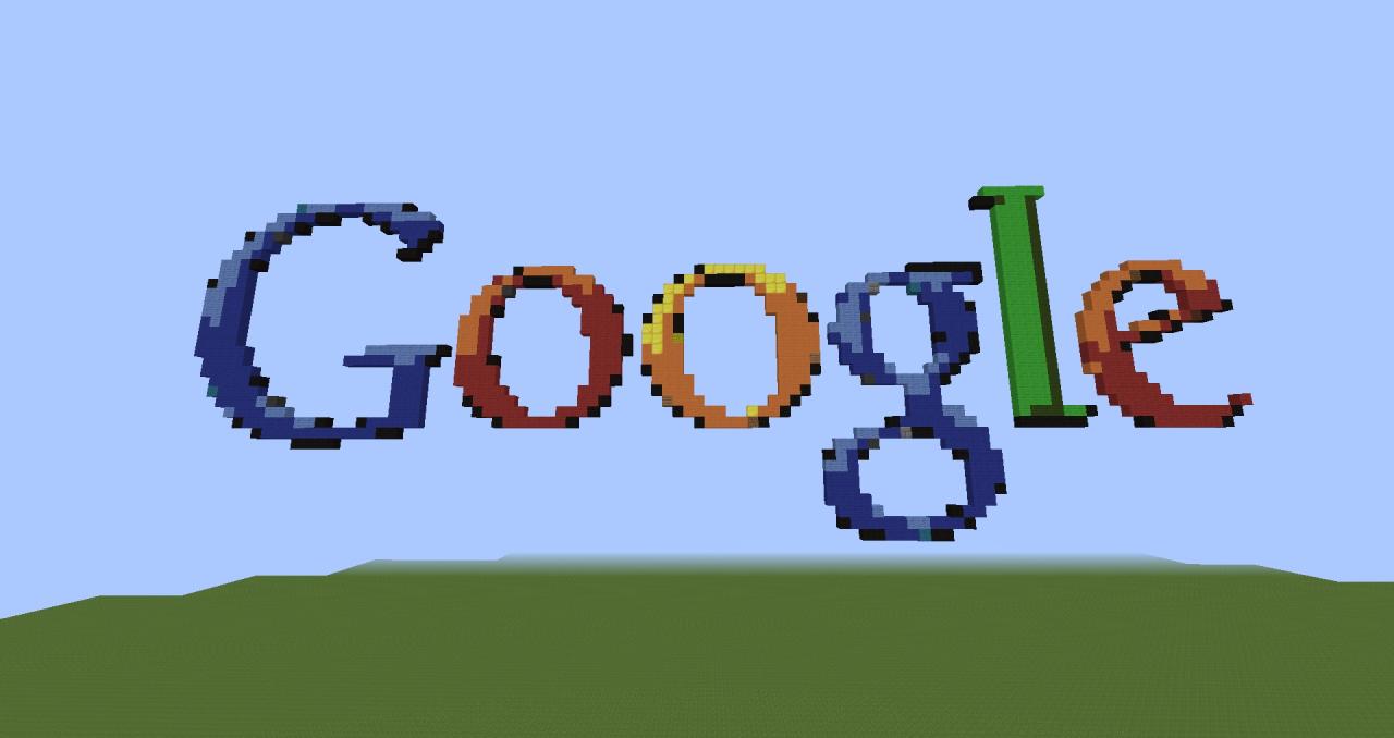 Google Logo~ Minecraft Project