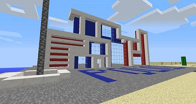 Modern Police Station Minecraft Map