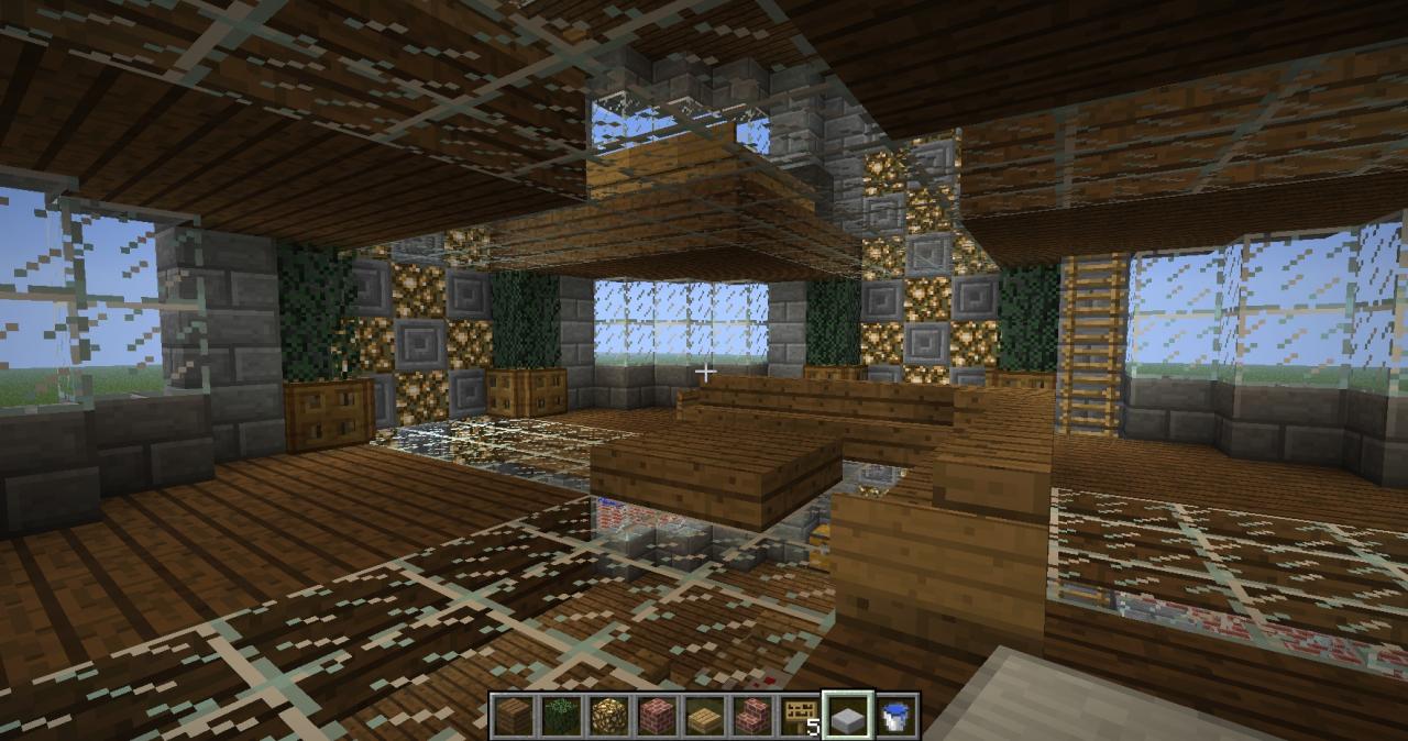 water house Minecraft Map