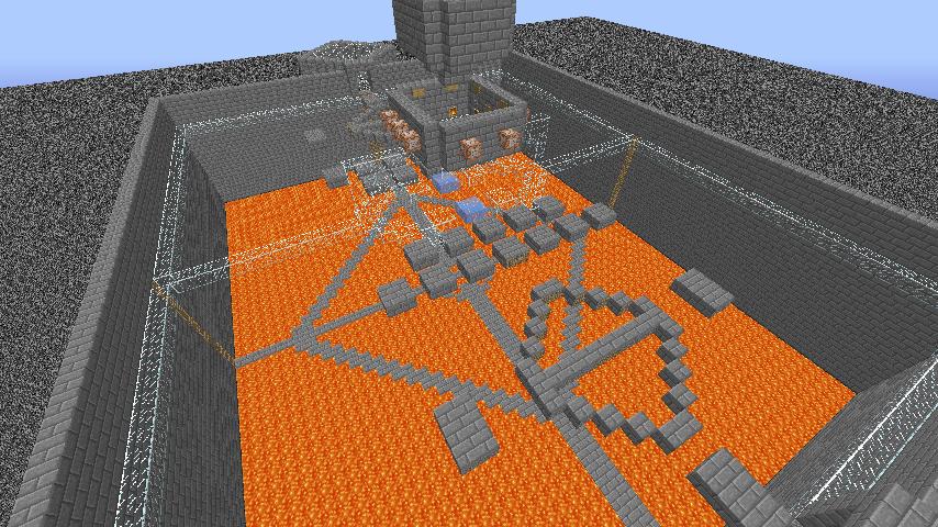 Parkour Pvp Map (command blocks and classes) Minecraft Map