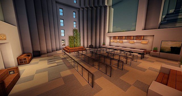 Minecraft center of performing arts and modern galleries Minecraft Map