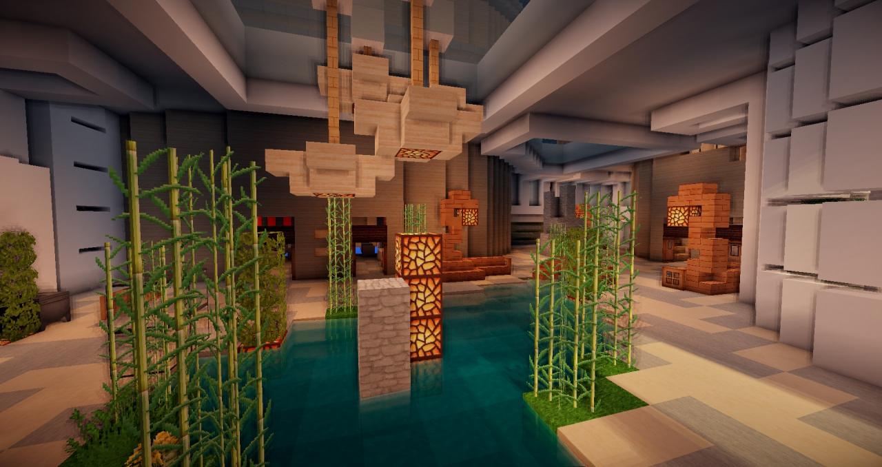 Minecraft center of performing arts and modern galleries Minecraft Map