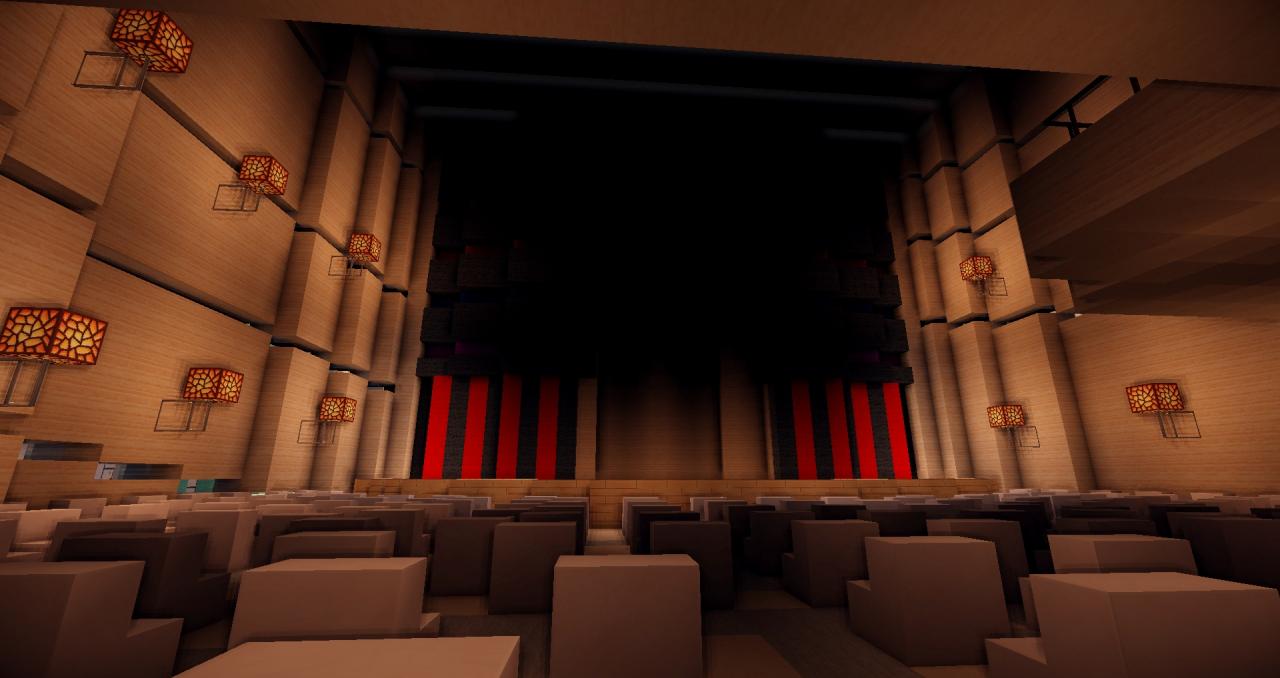 Minecraft center of performing arts and modern galleries Minecraft Map