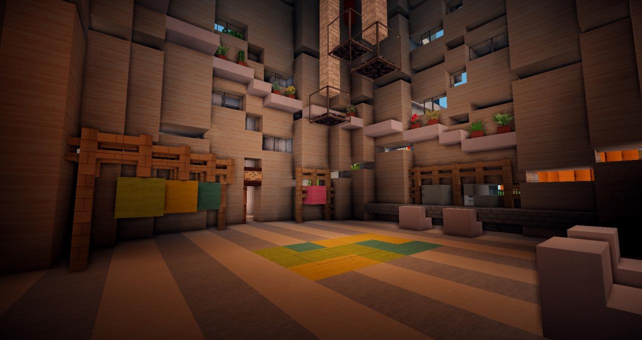 Minecraft center of performing arts and modern galleries Minecraft Map