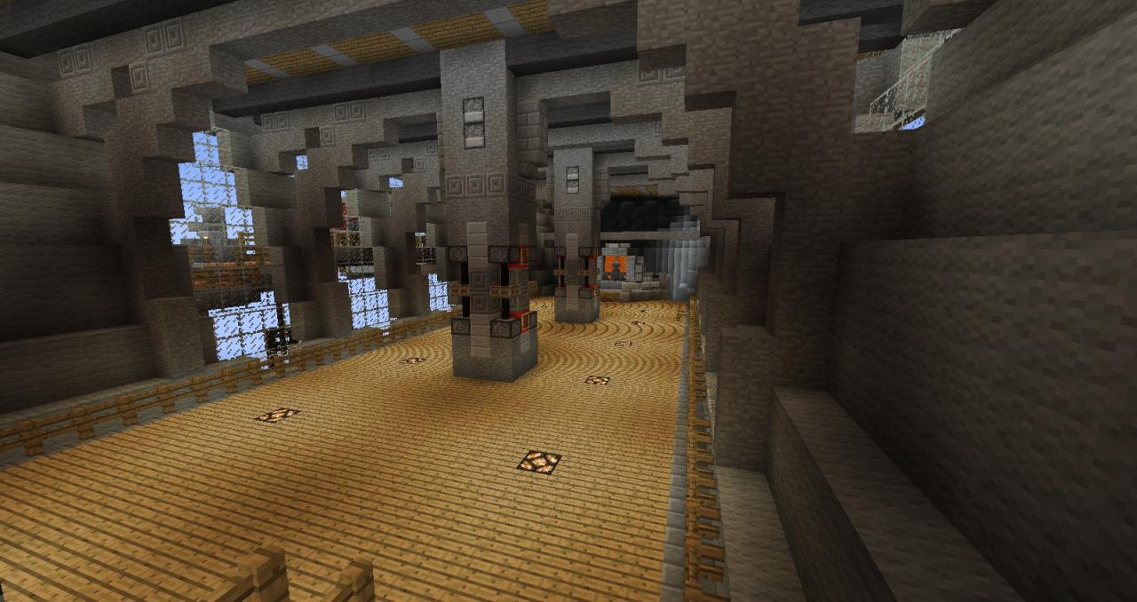 Bioshock Infinite Zeppelin - Handmade Minecraft Map