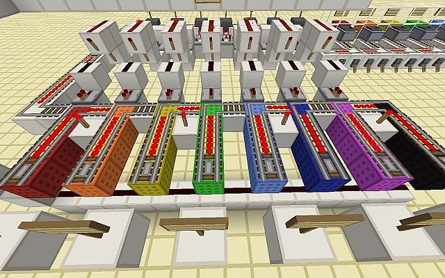 Minecart Sorter Minecraft Map