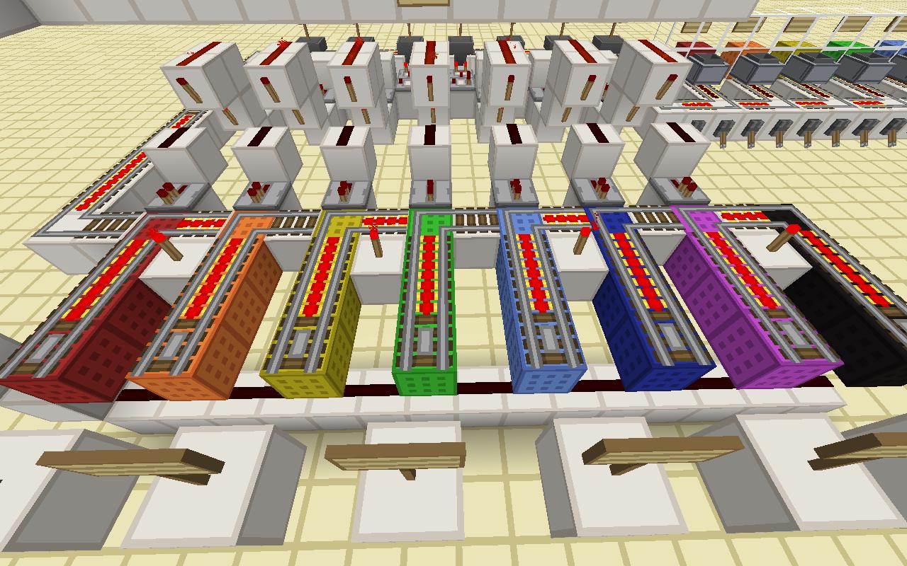 Minecart Sorter Minecraft Map