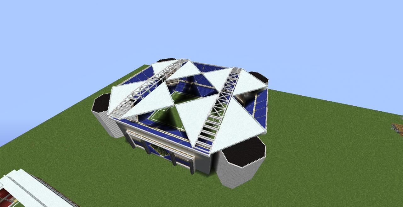 Large Footy Stadium Minecraft Map