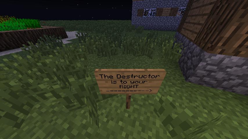 Project DESTRUCTION Minecraft Map