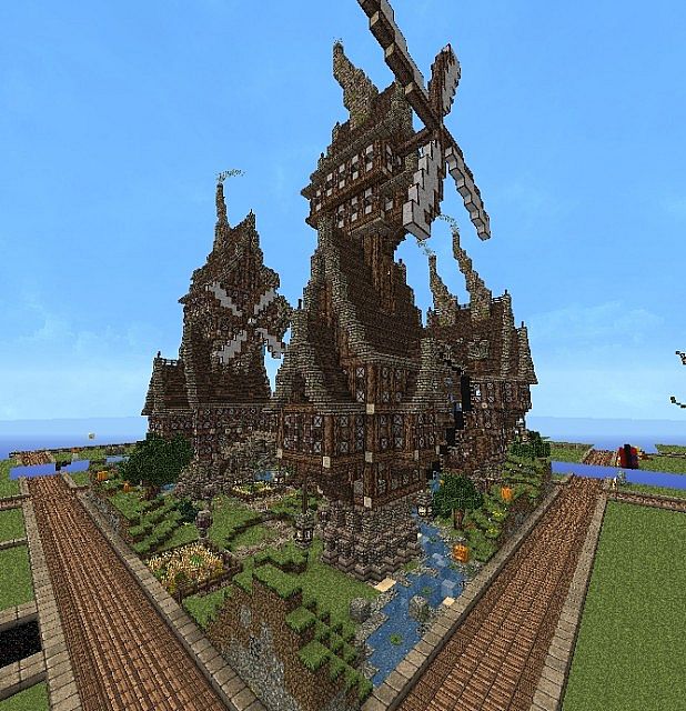 Steam Punk style Build (SlyFoxHound Server) Minecraft Map