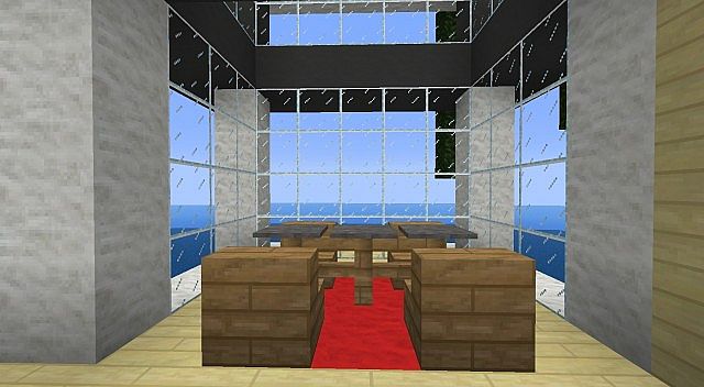 -=OceanFront | Modern House | Custom Terrain=- Minecraft Map