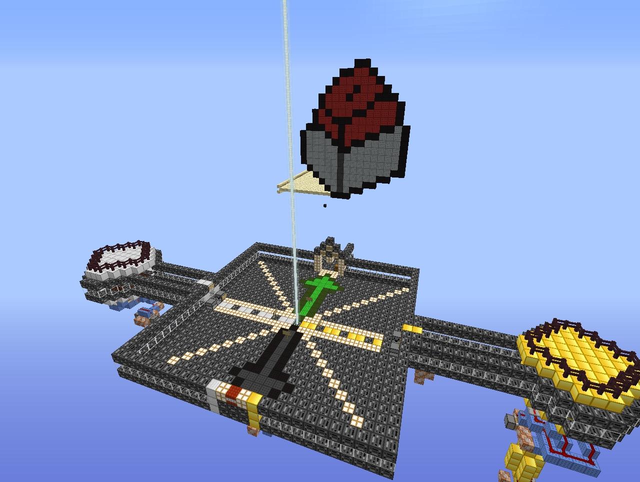 Missile Commander: PVP map with TNT Minecart Missiles Minecraft Map