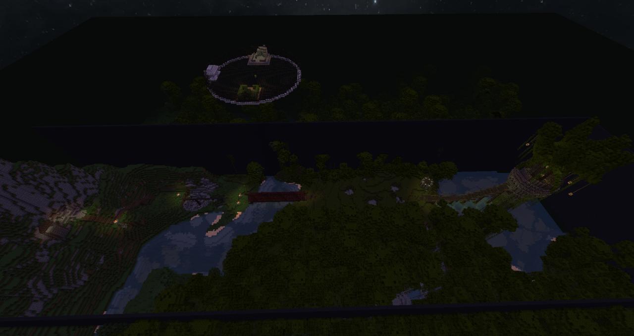 Dwarves V. Elves Minecraft Map