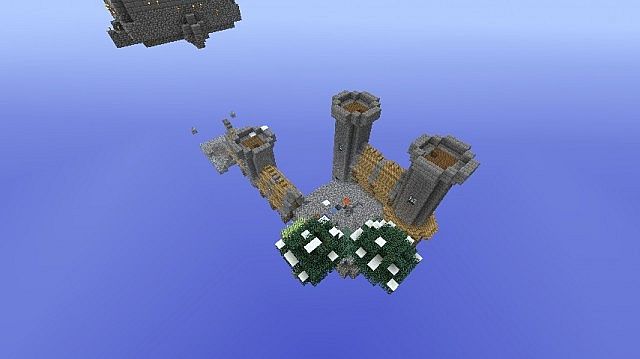 Skyblock Castle Minecraft Map