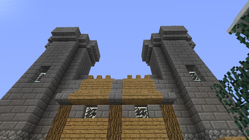 Skyblock Castle Minecraft Map