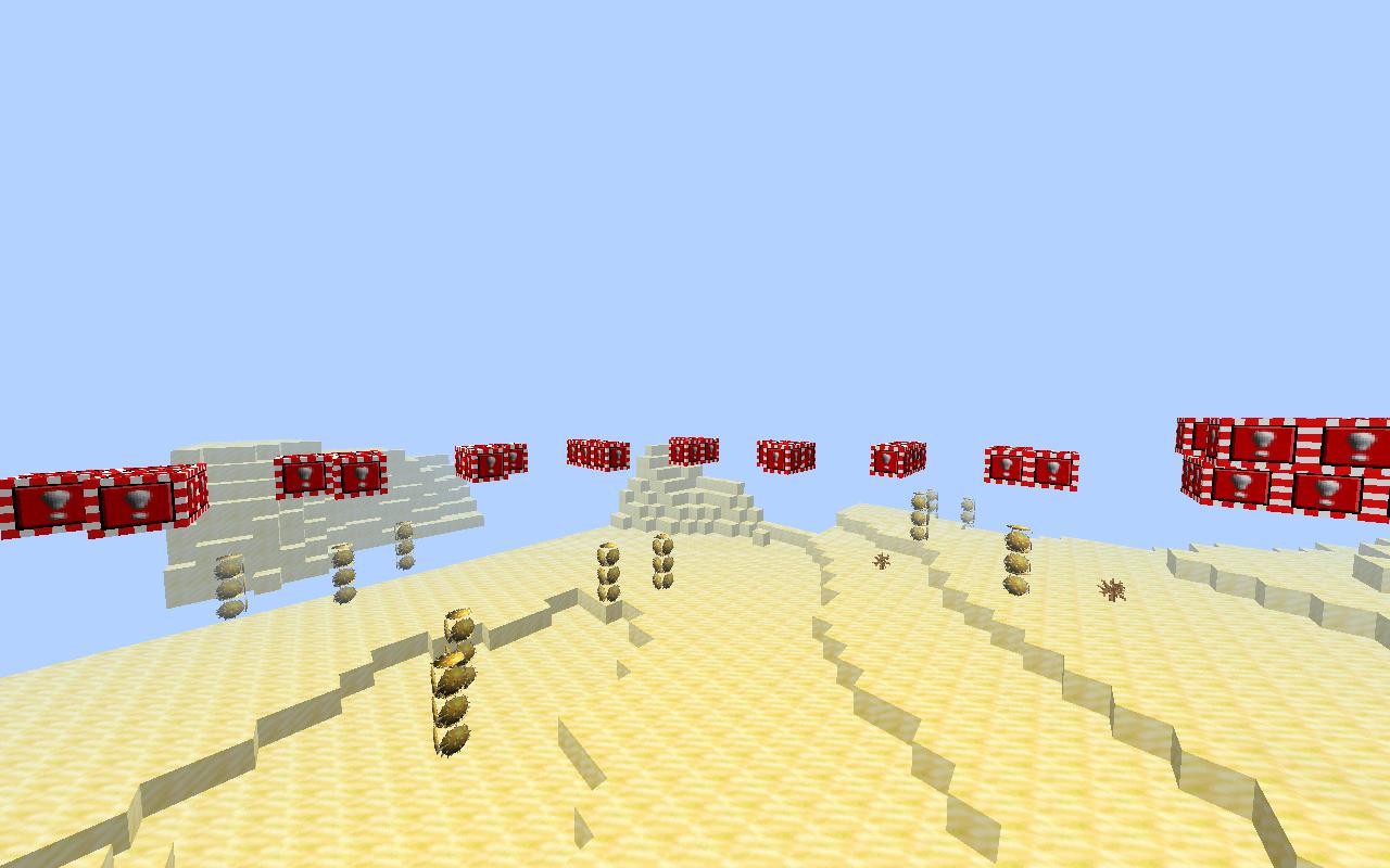 Super Mario 64 Parkour Minecraft Map