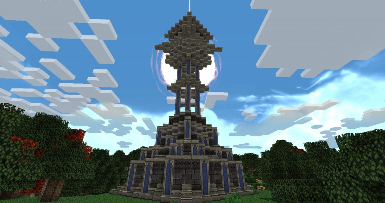 The Tower Of Light Minecraft Map